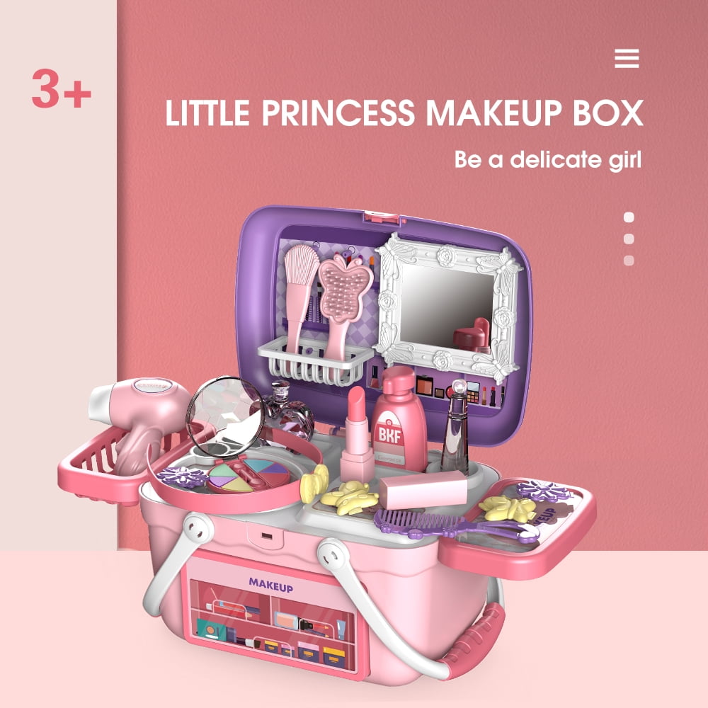 Portable little Princess make-up box - Walmart.com