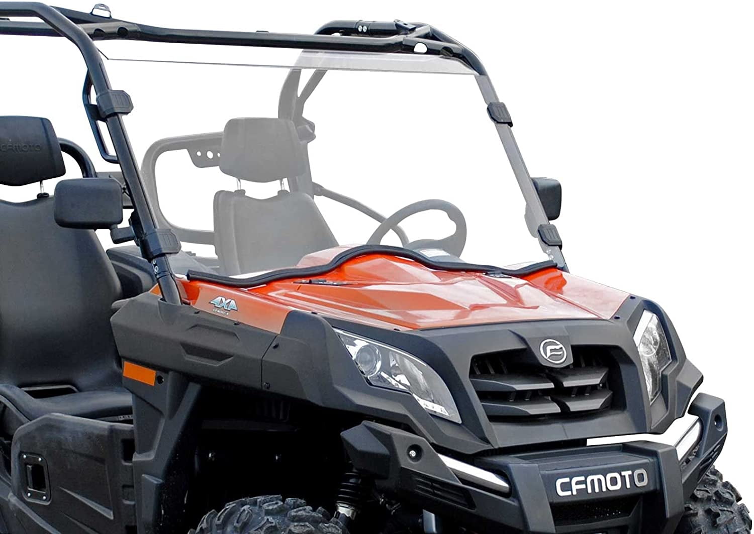SuperATV Full Windshield for 2014+ CFMOTO Uforce 800 / Uforce 500 1/4 ...