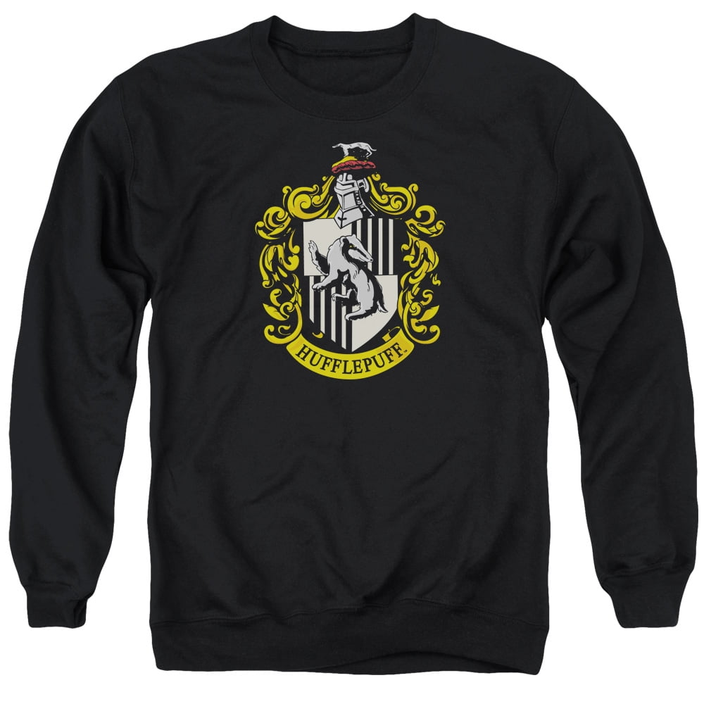 Harry Potter - Hufflepuff Crest - Crewneck Sweatshirt - Medium ...
