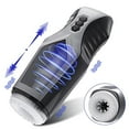 Automatic Telescopic Male Masturbator Cup Silicone Vagina Masturbation