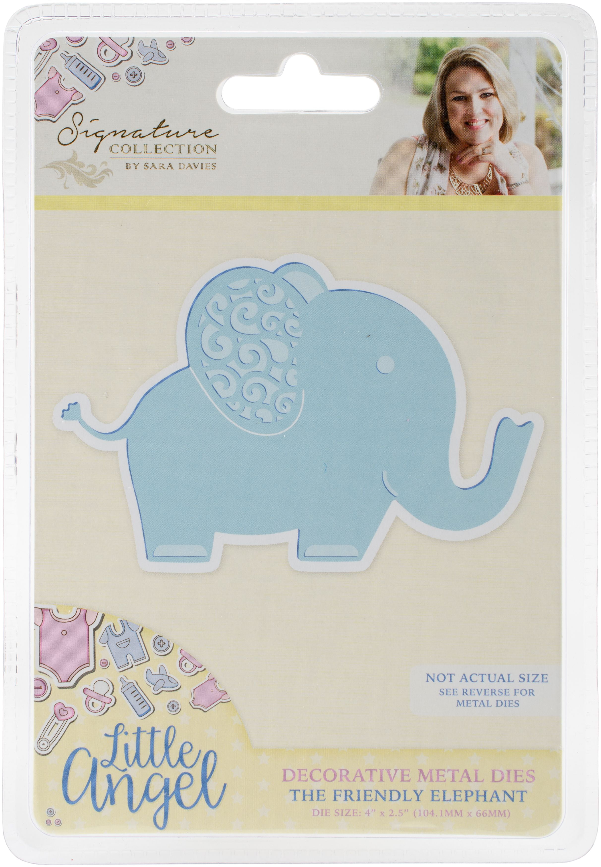 Sara Davies Signature Little Angel Metal Dies The Friendly Elephant ...