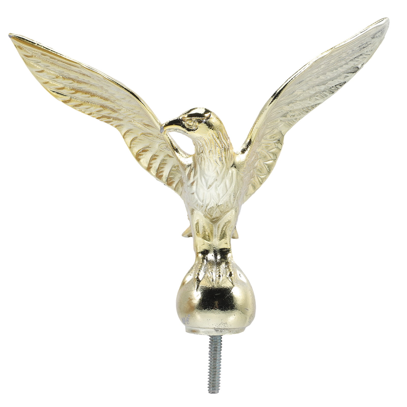 NUOLUX Flag Pole Eagle Finial Topper Ornament Alloy Eagle Finial for ...