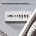 Portable USB C Hubs Adapter Aluminum Alloy USB 3.2 10Gbps SDTF Card ...