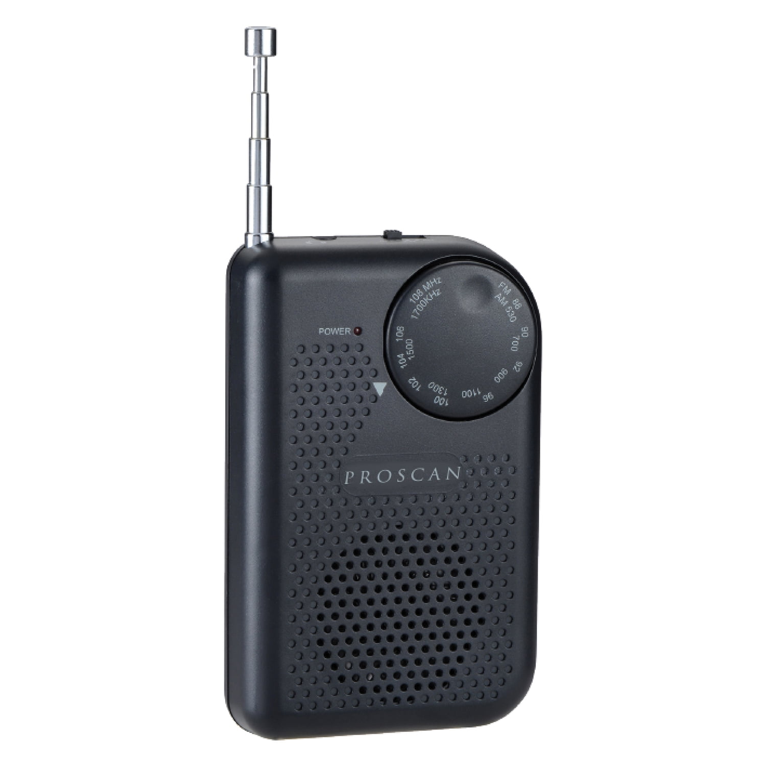 Proscan PRC100-BLACK Portable AM/FM Radio (Black) - Walmart.com