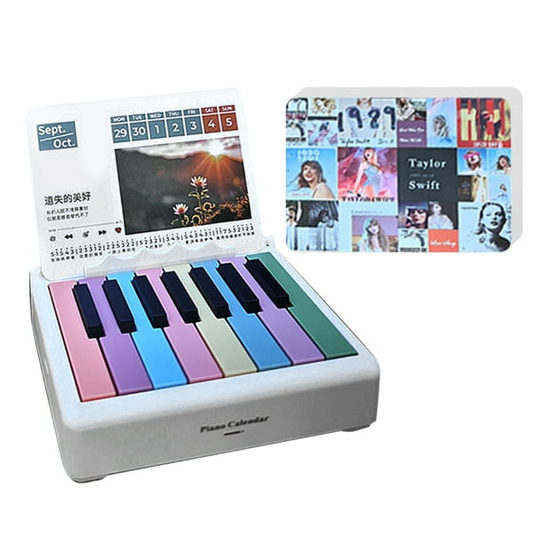 Mini Piano Calendar 15 Keys 2025 Regalos para Fanáticos | Walmart en línea