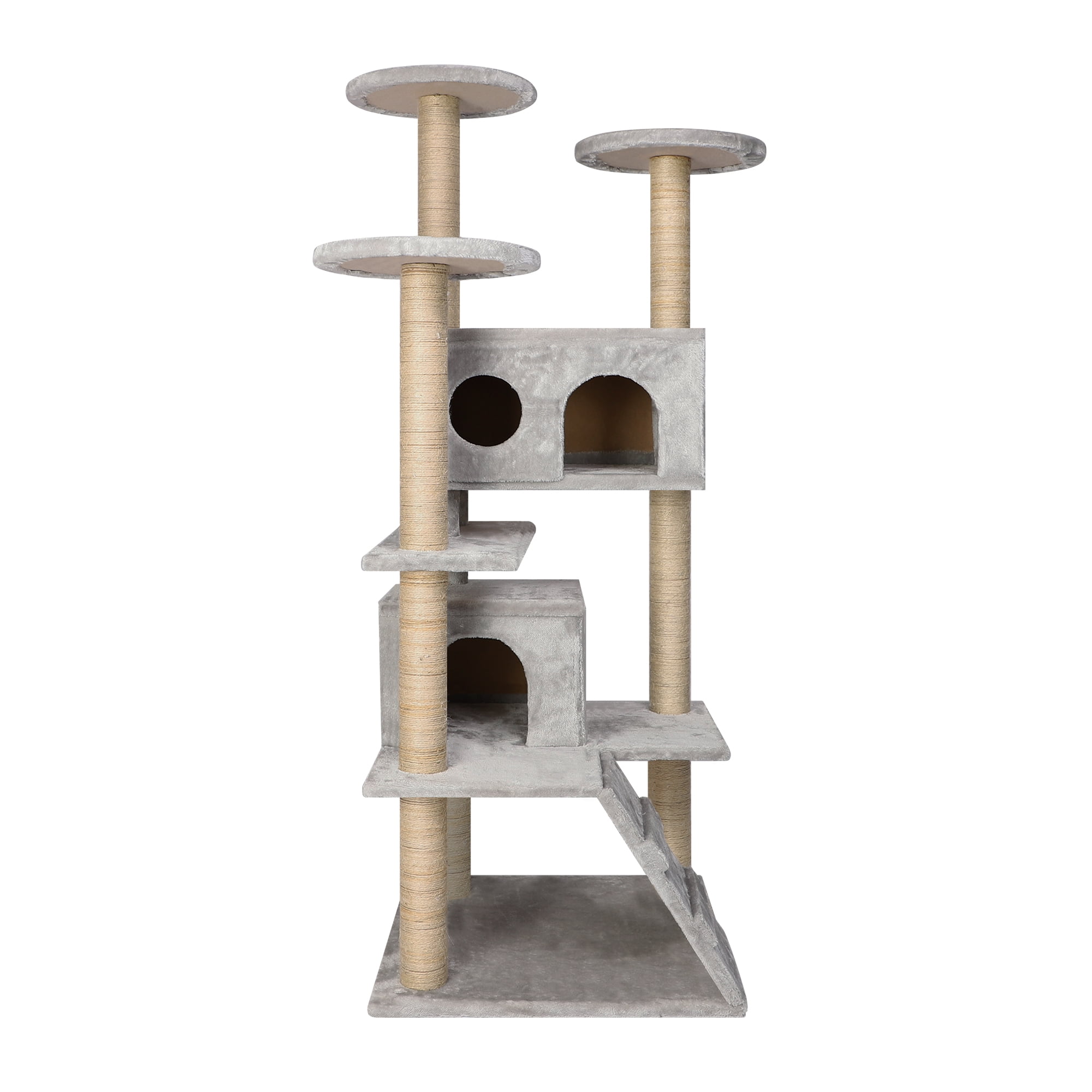 KARMAS PRODUCT Cat Tree Condo Pet Furniture Multi-Level Kitten Activity ...