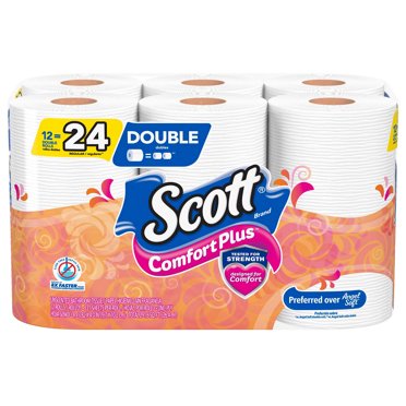 Scott 1100 Unscented Bath Tissue, 36 Rolls, 36 x 1100 - Walmart.com