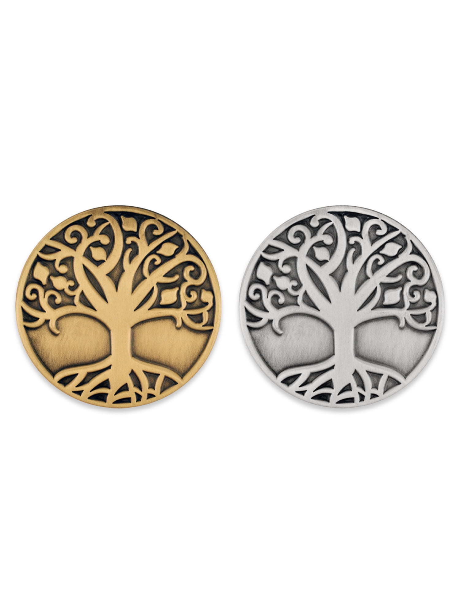 PinMart's Tree Of Life Lapel Pin Jewelry Antique Gold or Silver ...