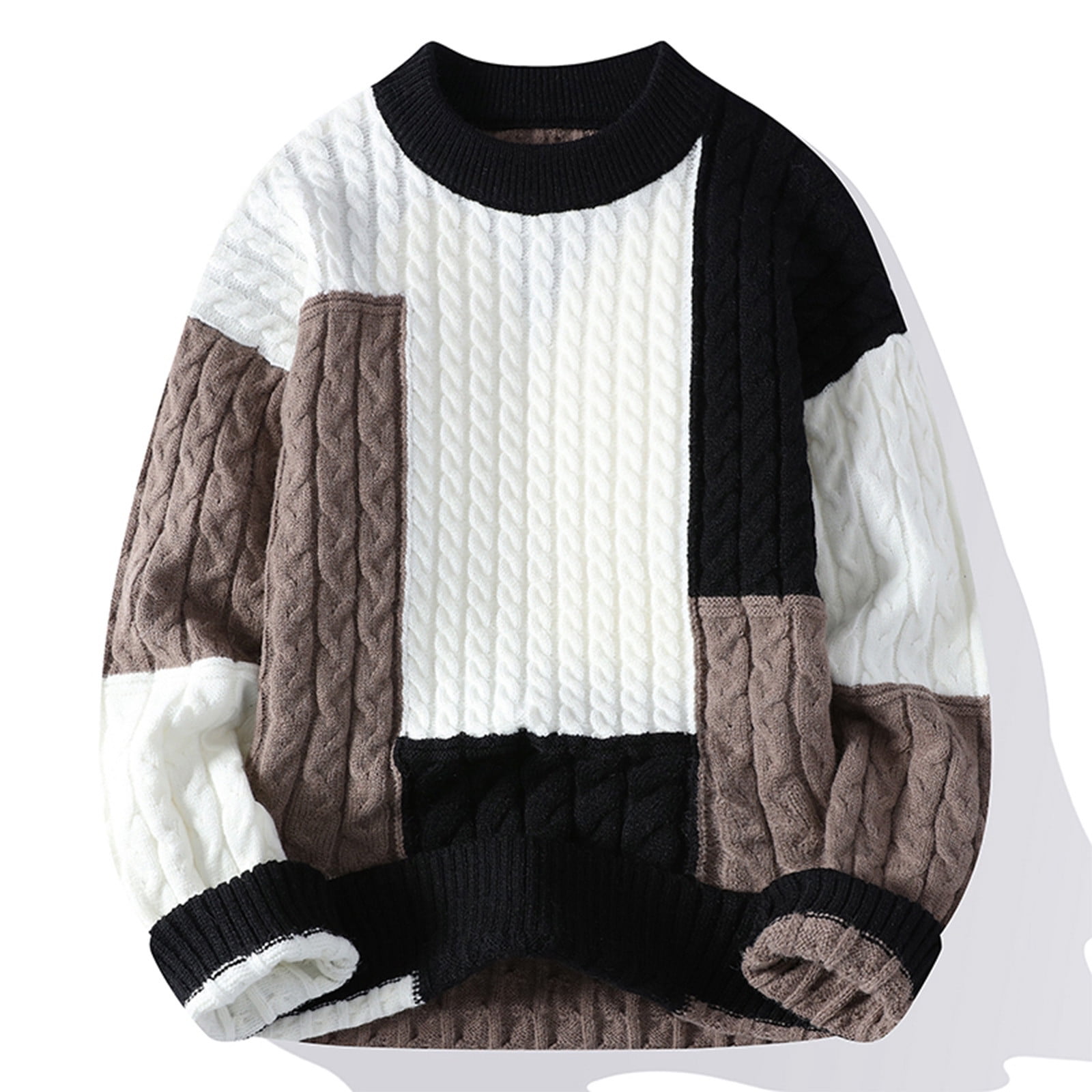 Click here for Rbaofujie Fall Sweaters Mens Knitwear Round Neck E... prices