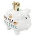 Baby Essentials My First Piggy Bank for Newborns Infants Toddlers in ...
