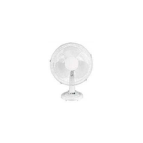 Optimus 12 inch Oscillating Table 3-Speed Fan in White - Walmart.com