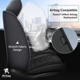 Seat Covers for Nissan Maxima 2011-2025 :Premium Waterproof leather Car ...
