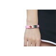 Personalized Medical Alert Bracelet Disease Allergy Awareness Emergency ...