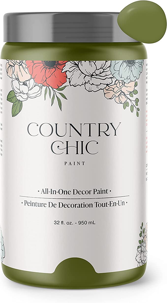 Country Chic Chalk Style Paint for Furniture, Secret Garden, 32 fl oz ...
