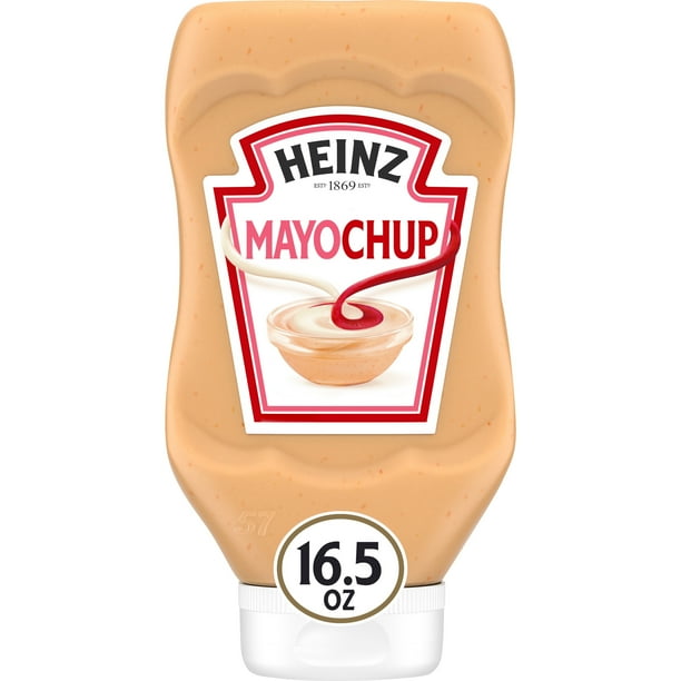 Heinz Mayochup Mayonnaise & Ketchup Sauce, 16.5 oz Bottle - Walmart.com