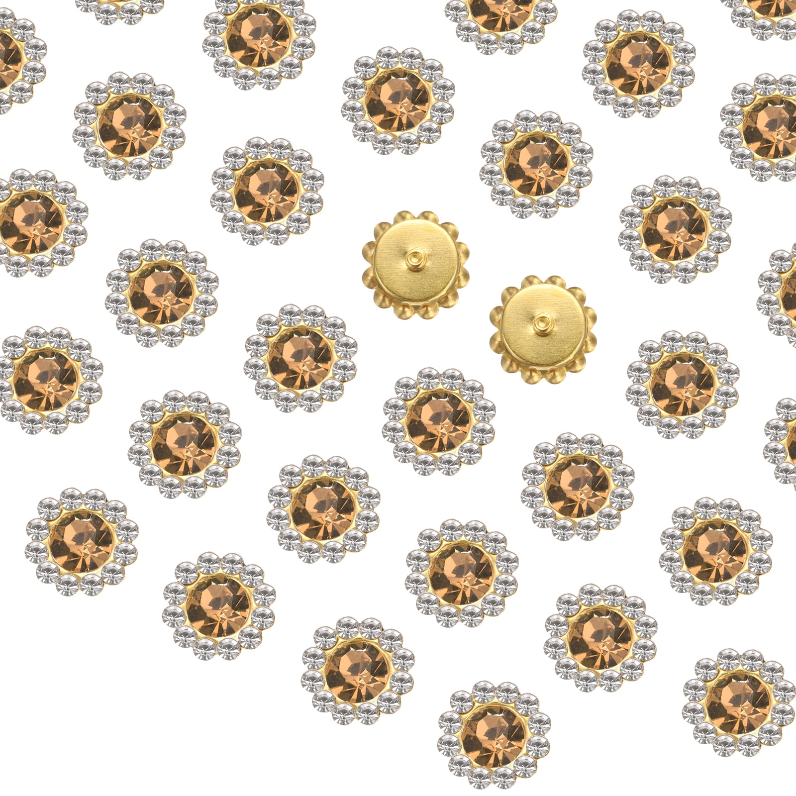 Click here for Unique Bargains Uxcell 100pcs Sew On Rhinestones 1... prices