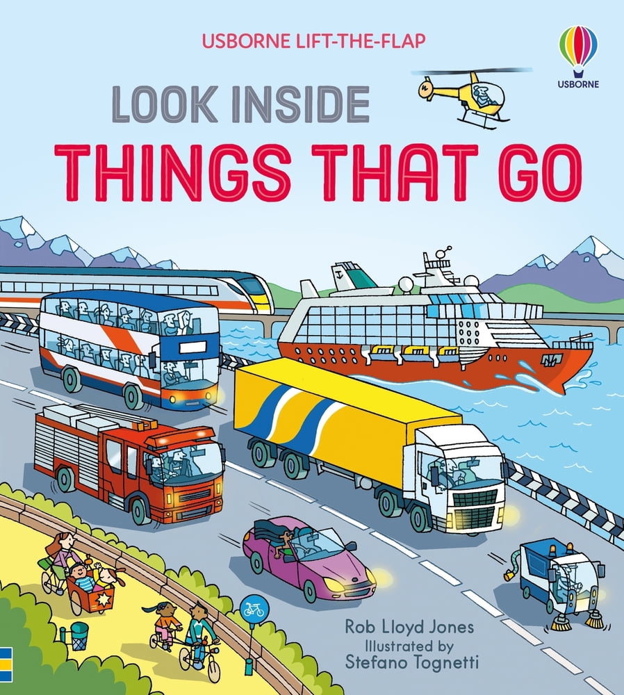 Pre-Owned Look Inside Look Inside Things That Go, (Board Book ...