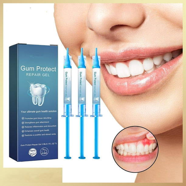 Gum Shield Therapy Gel, Dental Care Gum Regrowth Health Mouthwash ...
