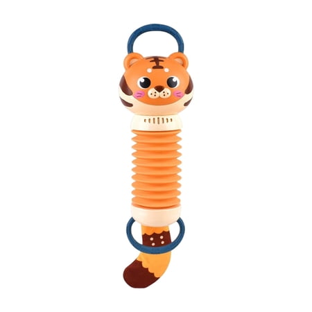 Baby Accordion Toy Hand Grip Stroller Pendant Tiger Dog Shape for ...
