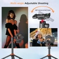 NEOFDC for Stick Tripod for Camera with 1/4" Screw, 66.5'' Extendable 360° Ball Head Tripod with ...