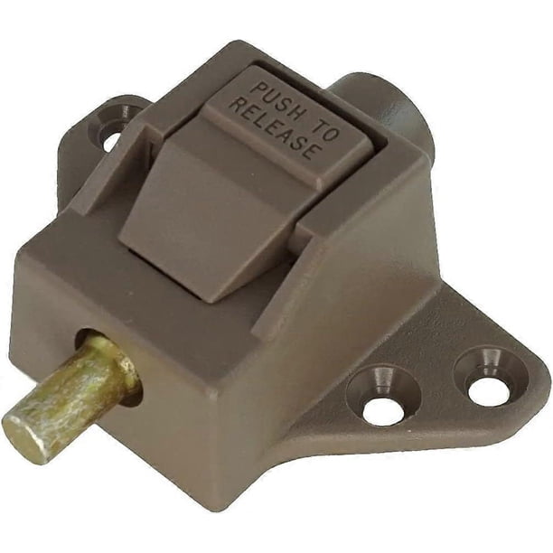 Secondary Patio Door Lock - Bronze | Bodega Aurrera en línea