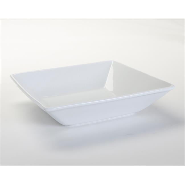 Tuxton China Square Bowl - Porcelain White - 41 oz. - Walmart.com