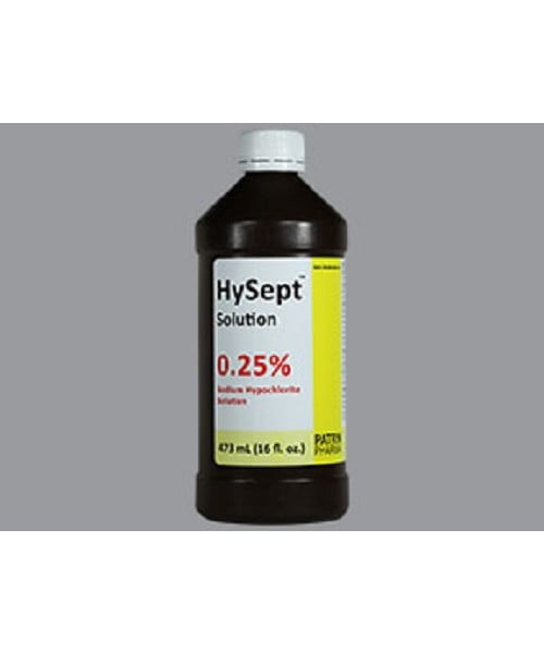 Patrin Pharma Hysept 0.25% Antimicrobial Wound Cleaner, 16 Fl. Oz ...