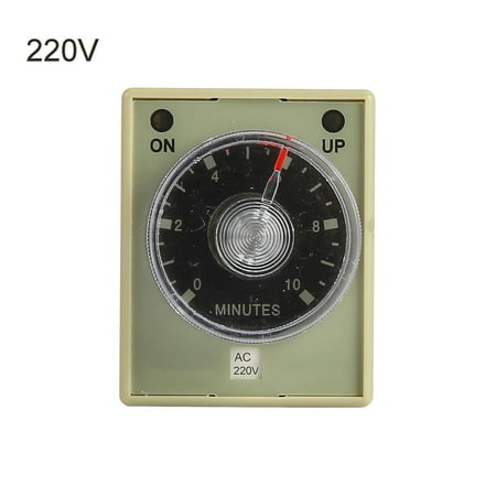 Ah3-3 12/24/110/220v 10min Time Range 8-terminal Time Delay Electric ...