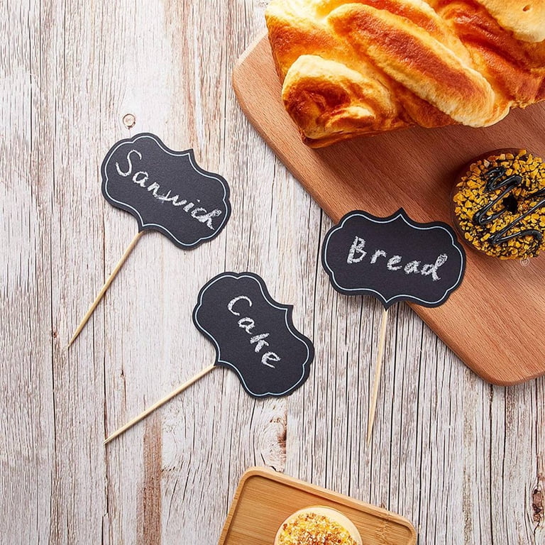 Food Tags For Party Buffet 50 Pcs Cheese Markers, Buffet Labels Food ...
