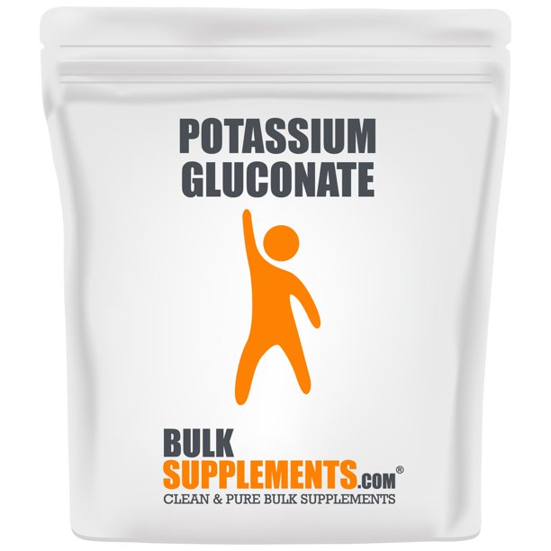 BulkSupplements.com Potassium Gluconate Powder - Potassium Supplement ...