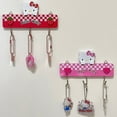 Sanrio Kawaii Hello Kitty Hook Girl Cartoon Dorm Kitchen Bathroom ...