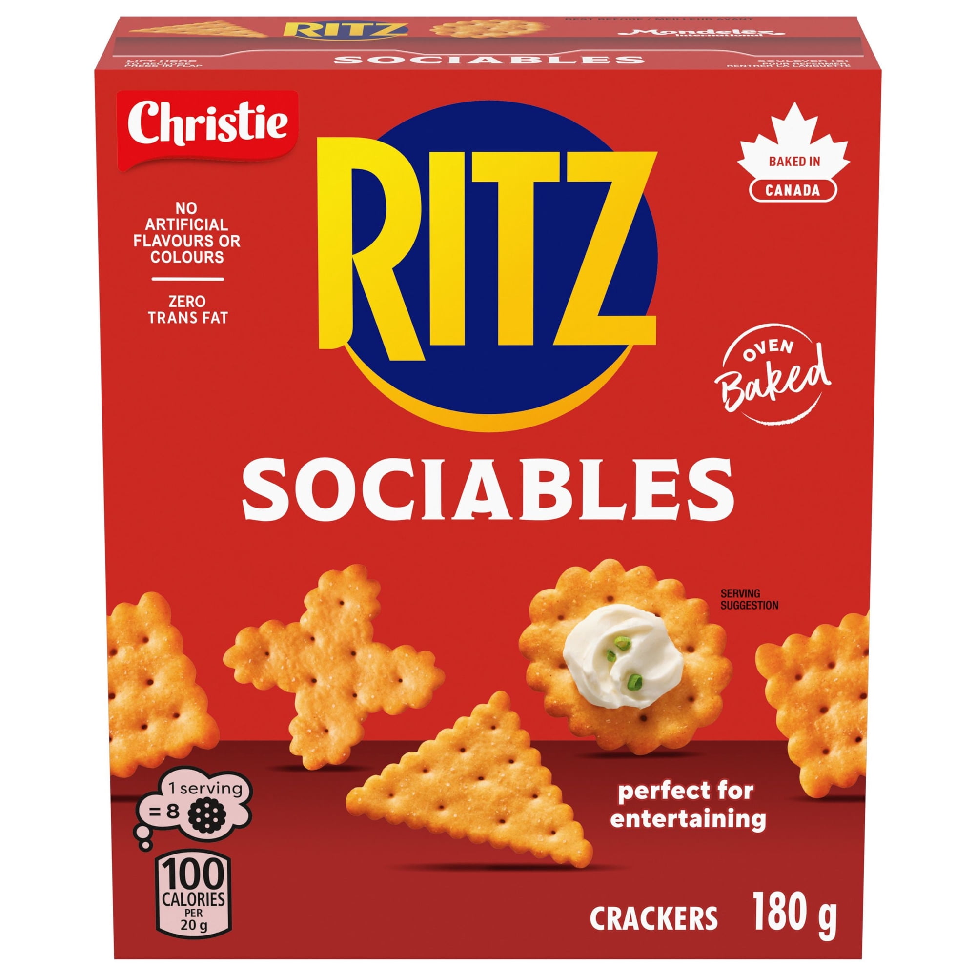 Click here for Ritz Sociables Crackers 180 G prices