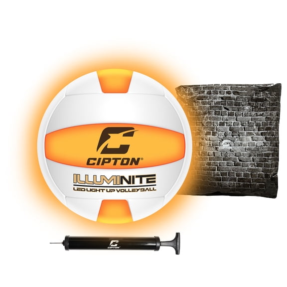 Nightball LED Beach Volleyball - Glow in The Dark Play Set for Teens ...