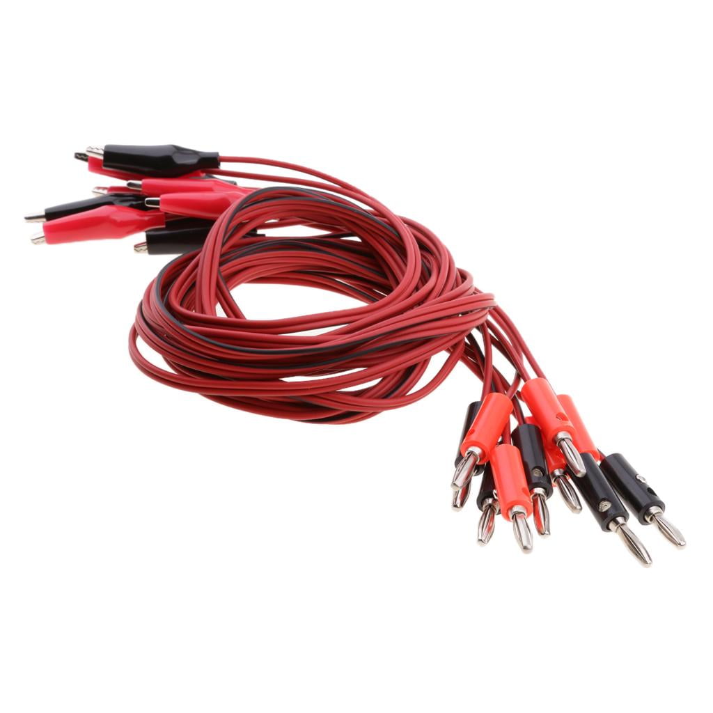 Línea de Prueba de Pinza de con Conector Banana Piezas, Multímetro de 3 ...