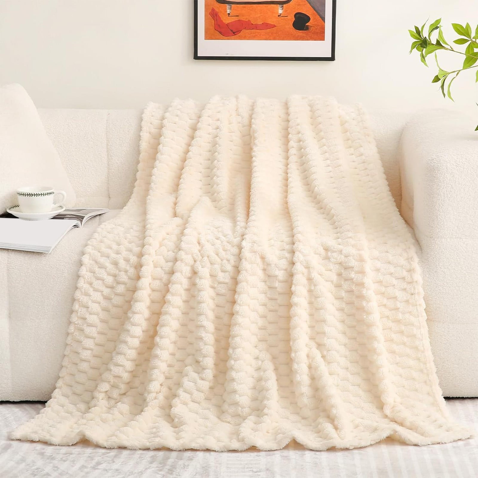 Click here for Staron White Velvet Blanket For Home Under $5! Tur... prices
