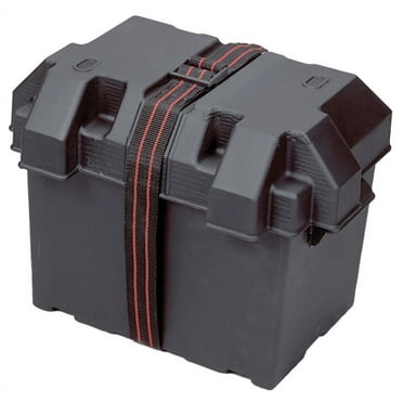 Attwood 9082-1 U1 Small Series 16 Vented Marine Boat Battery Box with ...