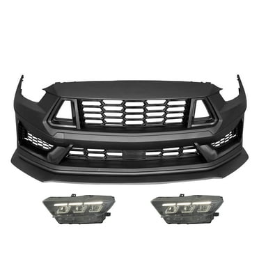 Vicrez GT500 Style Front Splitter| Ford Mustang GT, EcoBoost 2018-2022 ...