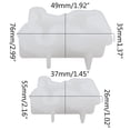 2x Silicone Mold 3D Epoxy Resin Molds for Crafts Making Epoxy Mold Fish ...