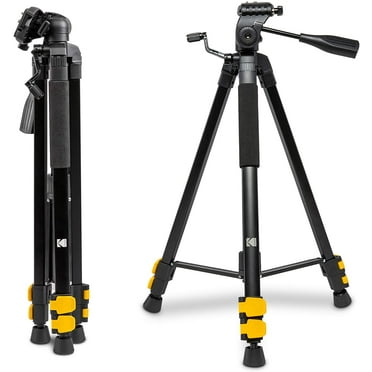 Manfrotto Compact Action Aluminum Tripod (Black) - Walmart.com