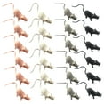BESTYASH 24-Piece Cute Mouse Figurines Set, Plastic Mouse Statues for ...