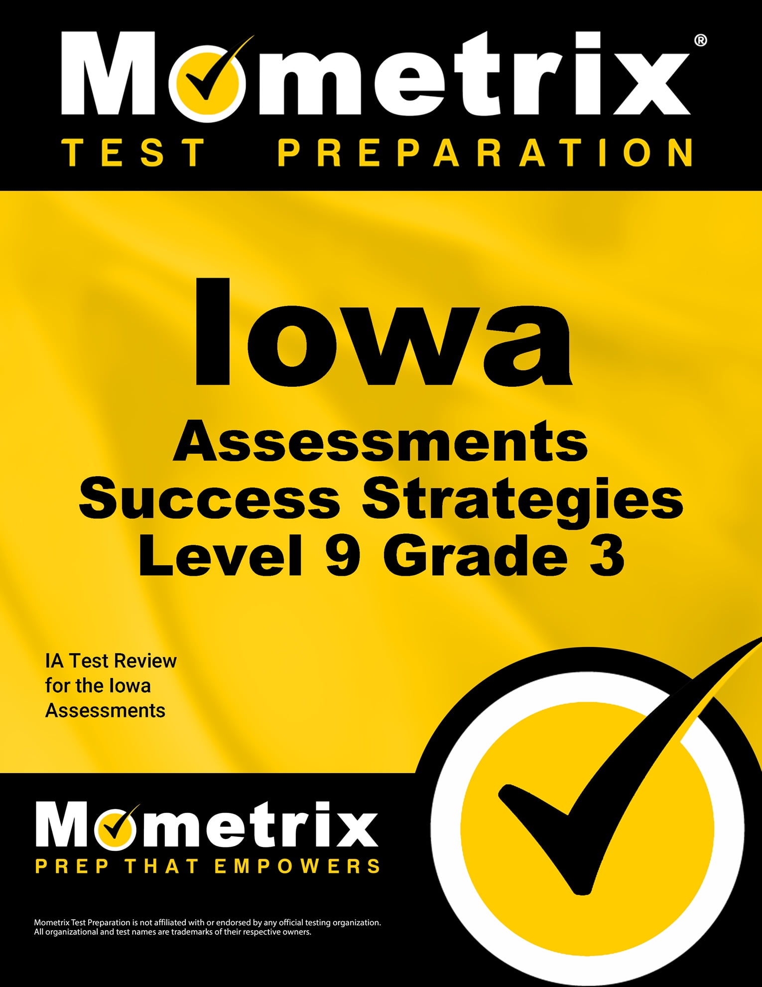Iowa Assessments Success Strategies Level 9 Grade 3 Study Guide : Ia ...
