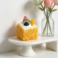 AuroraX Fake French Cream Cake Artificial Bakery Display Prop Realistic ...