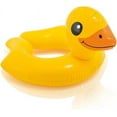 Intex Animal Split Ring - Cute Inflatable Duck Floatie for Kids Pool ...