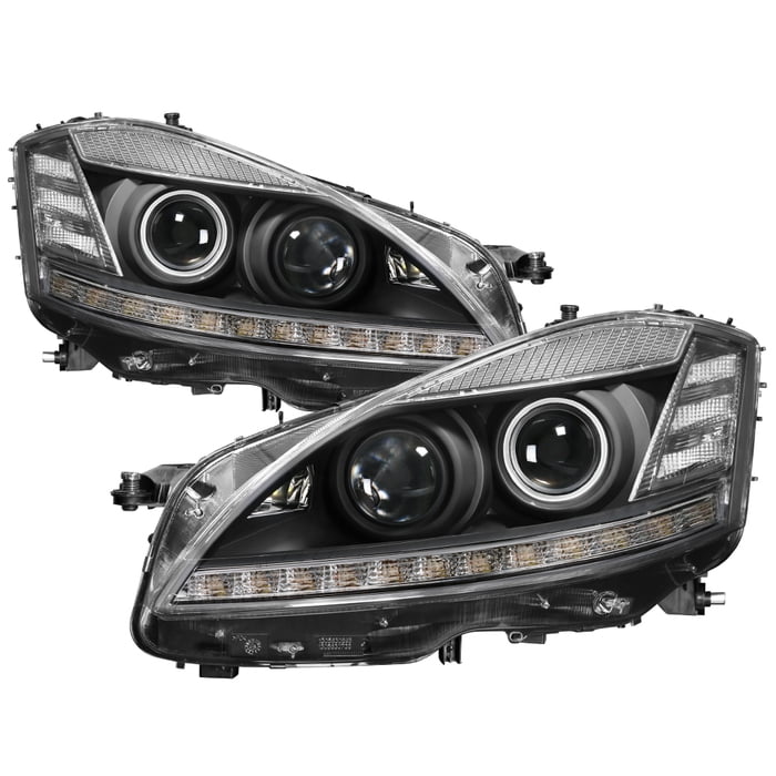 For 07-09 Mercedes Benz S550 W221 (w/ HID Only) TD DRL LED Projector ...