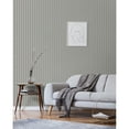 Fine Decor Reggie Stone Vertical Slats Wallpaper, 20.5-in by 33-ft ...