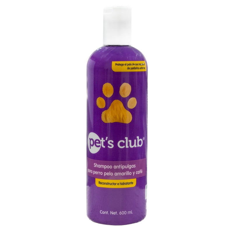 Shampoo Antipulgas Perro Pelo Amarillo Pet S Club 600 ml | Walmart en línea