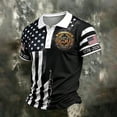 GrmtClth Men's American Flag 250th Anniversary Golf Shirt 1776-2026 ...