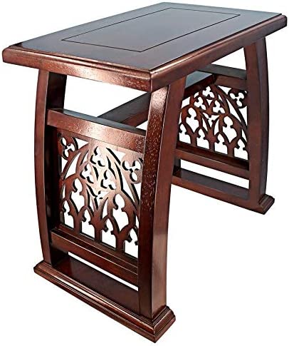 Design Toscano St. Thomas Aquinas Gothic Wooden Stool - Walmart.com