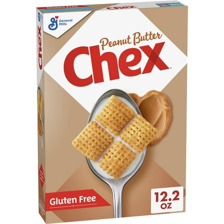 Peanut Butter Chex Cereal, Gluten Free Breakfast Cereal, Made with ...