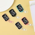 Mini Digital Keychain Pocket Watch For Students Exams Plastic ...